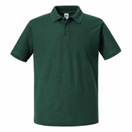 Russel Athletic Russell - "Authentic Eco" Poloshirt f&uuml;r Herren (Flaschengr&uuml;n)