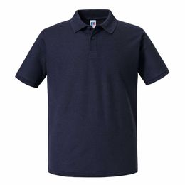 Russel Athletic Russell - "Authentic Eco" Poloshirt f&uuml;r Herren (Dunkelblau)
