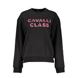 Cavalli Class Zebra-Muster Rundhals-Sweatshirt