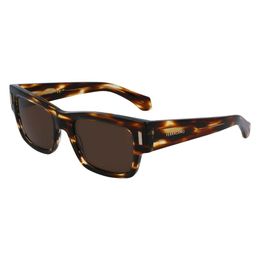 Braune Acetat-Sonnenbrille