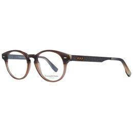 Ermenegildo Zegna Runde Acetat-Brille