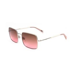 Levi's Quadratische Sonnenbrille mit verlaufenden rosa Gl&auml;sern