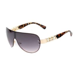 Guess Jeans Goldene Metall-Sonnenbrille