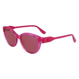 K by KARL LAGERFELD Karl Lagerfeld Lila Injizierte Sonnenbrille