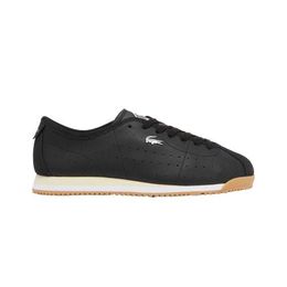 Lacoste - "Club" Sneaker f&uuml;r Herren, Leder, niedrig geschnitten (Schwarz)
