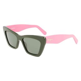 Gr&uuml;ne Acetat-Sonnenbrille