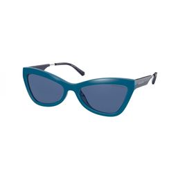 Michael Kors Blaue Harzsonnenbrille