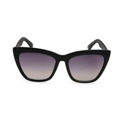 Kenneth Cole Schwarze Injizierte Sonnenbrille