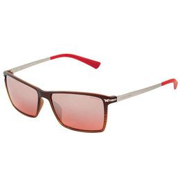 Police Rote Eingespritzte Sonnenbrille
