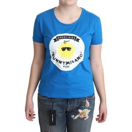 Moschino Sunny Milano Grafik T-Shirt