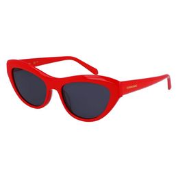 Rote Acetat-Sonnenbrille