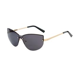 Guess Jeans Goldene Metall-Sonnenbrille