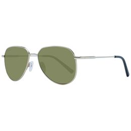 Goldene Metall-Sonnenbrille