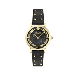 Versace Greca Fortuna Schwarz Damen Armbanduhr VE0A00225