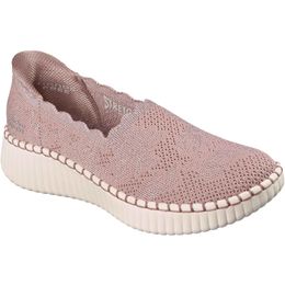 Skechers Wilshire Boulevard Polyester Damen Sneaker in Mauve