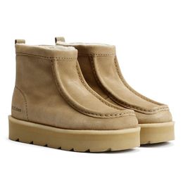 Clarks Originals Meare Rooey Wildleder Damenstiefel in Ahorn