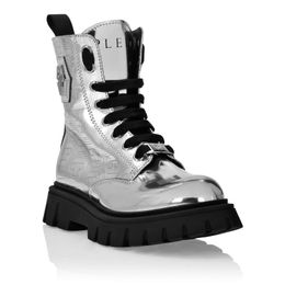 Philipp Plein Mid Boots Hexagon Monogram
