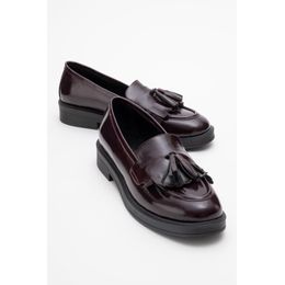 Milly Leder Quaste Loafer