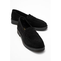 Bree Plateau Penny Leder Loafer