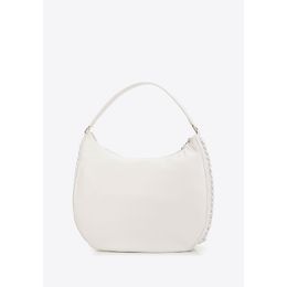 Wittchen Damen-Tasche aus &Ouml;ko-Leder mit Kette, Creme
