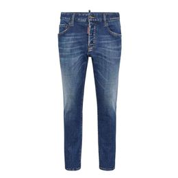 Dsquared2 Navy Blue Easy Wash Super Twinky Jeans