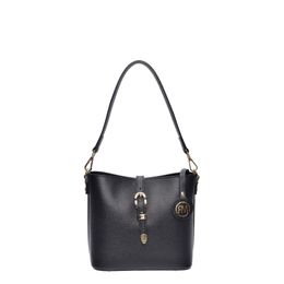 Roberta M Schwarz Rindsledertasche