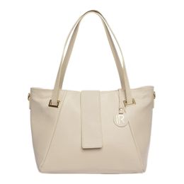 Isabella Rhea Beige Rindsledertasche