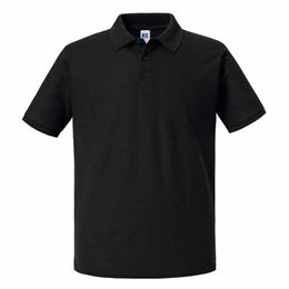 Russel Athletic Russell - "Authentic Eco" Poloshirt f&uuml;r Herren (Schwarz)