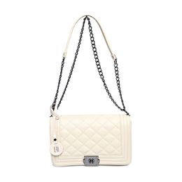 Anna Luchini Beige Rindsledertasche