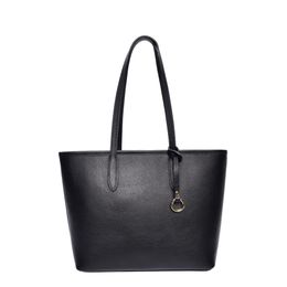 Roberta M Schwarz Rindsledertasche
