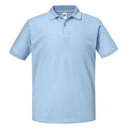 Russel Athletic Russell - "Authentic Eco" Poloshirt f&uuml;r Herren (Himmelblau)
