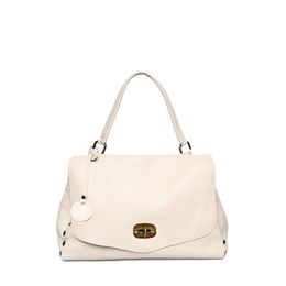 Anna Luchini Beige Rindsledertasche