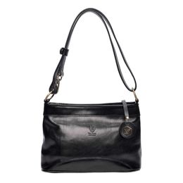 Luisa Vannini Schwarz Rindsledertasche