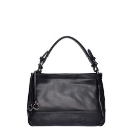 Roberta M Schwarz Rindsledertasche
