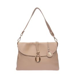 Anna Luchini Beige Rindsledertasche