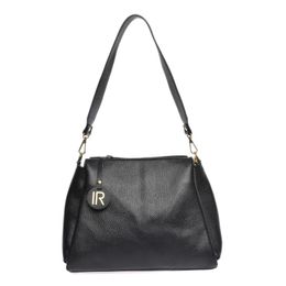 Isabella Rhea Schwarz Rindsledertasche