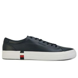 Baskets Modern Vulc cuir Tommy Hilfiger Pour Homme en Bleu Marine