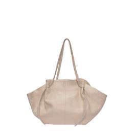 Roberta M Beige Rindsledertasche