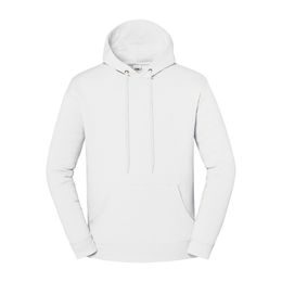 Fruit of the Loom - "Iconic Premium" Kapuzenpullover f&uuml;r Herren/Damen Unisex (Wei&szlig;)