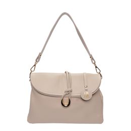 Anna Luchini Beige Rindsledertasche