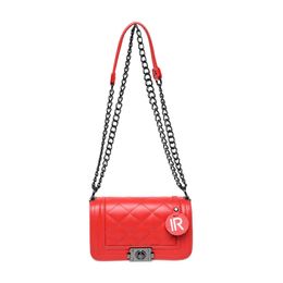 Isabella Rhea Rot Rindsledertasche