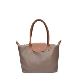 Anna Luchini Beige Rindsledertasche
