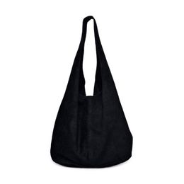 Anna Luchini Schwarz Rindsledertasche