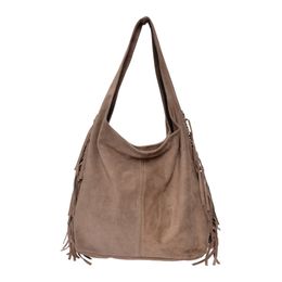 Isabella Rhea Beige Rindsledertasche