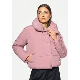 Wittchen Damen-Steppjacke im Oversize-Schnitt, Altrosa, Polyester