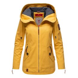 Navahoo Damen &Uuml;bergangsjacke Wekoo &ndash; Leichte Baumwolljacke mit Kapuze