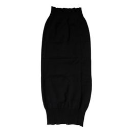 Dolce & Gabbana Schwarzer Cashmere Gestrickter Nackenw&auml;rmer Schal