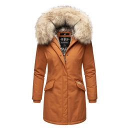 Navahoo Damen Winter Parka Cristal &ndash; Premium Kollektion mit Abnehmbarem Kunstfellkragen