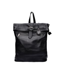 Isabella Rhea Schwarz Rindsledertasche