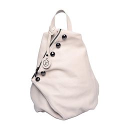 Luisa Vannini Beige Rindsledertasche